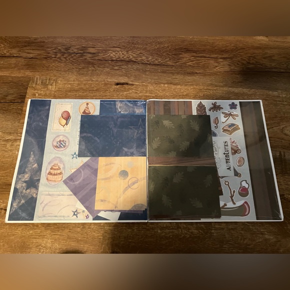 Office | 208 Creative Memories Scrapbook Paper Set 12x12 Theme Kits ...